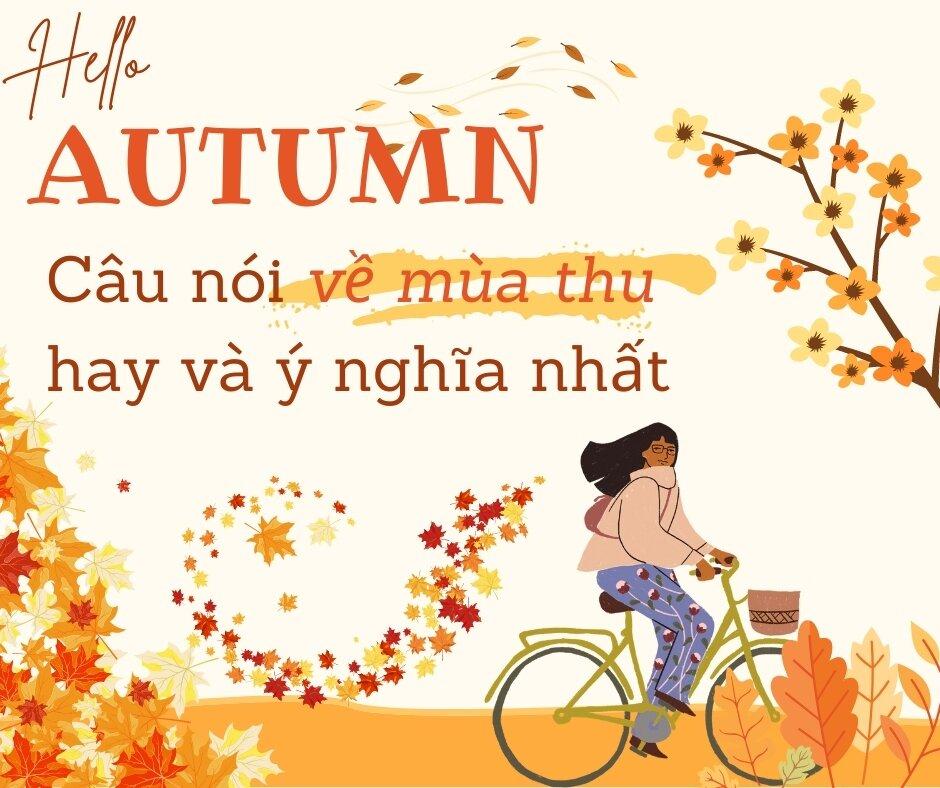 Những câu nói về mùa thu hài hước - StarTV