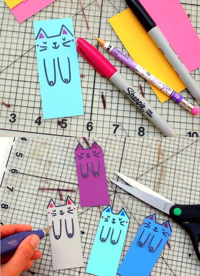 20+ cách làm bookmarks cực cute: Bìa cứng, kẹp tăm, cúc áo... - Độc lạ ...