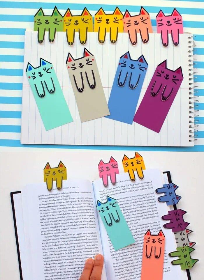 20+ cách làm bookmarks cực cute: Bìa cứng, kẹp tăm, cúc áo... - Độc lạ ...