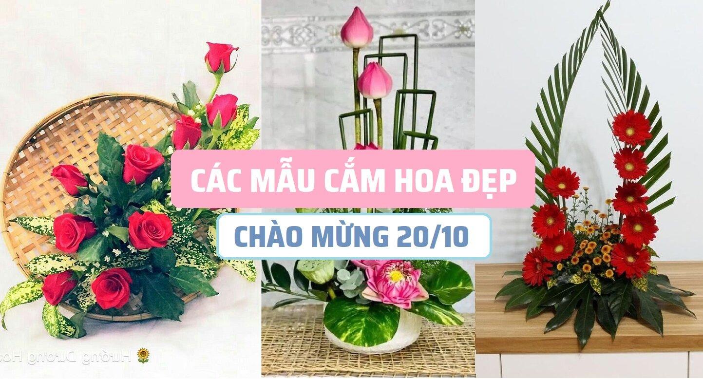 20+ mẫu cắm hoa 20/10 đẹp cùng bài thuyết trình hay, ấn tượng - Giải ...